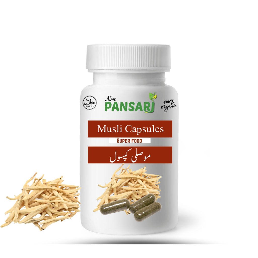 White Musli Capsules Benefits: How to Use Them for Energy, Strength ...